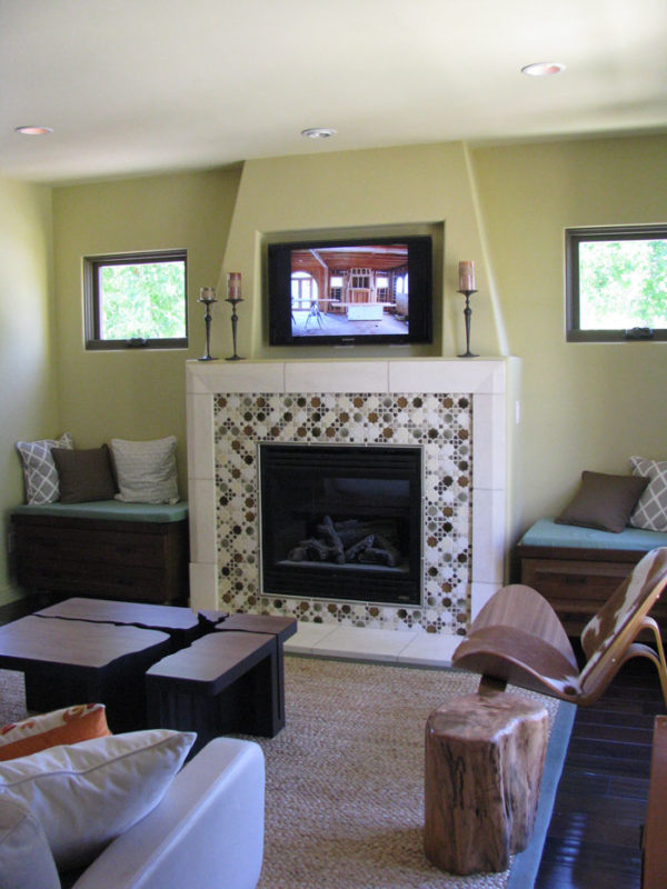 Sunset Fireplace - Pratt + Larson