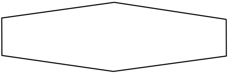 Large Elongated Hex - Pratt + Larson