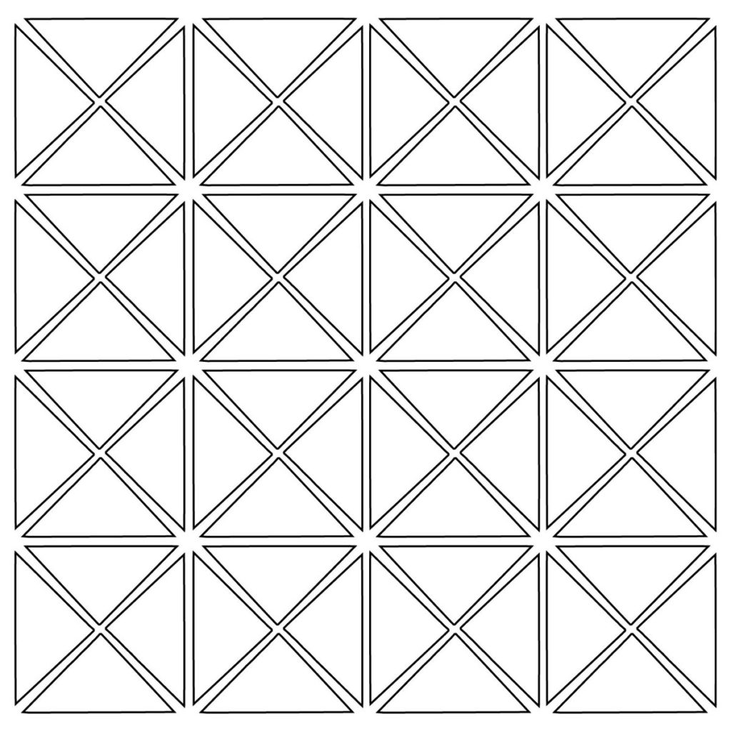 2″ Triangle Mosaic - Pratt + Larson